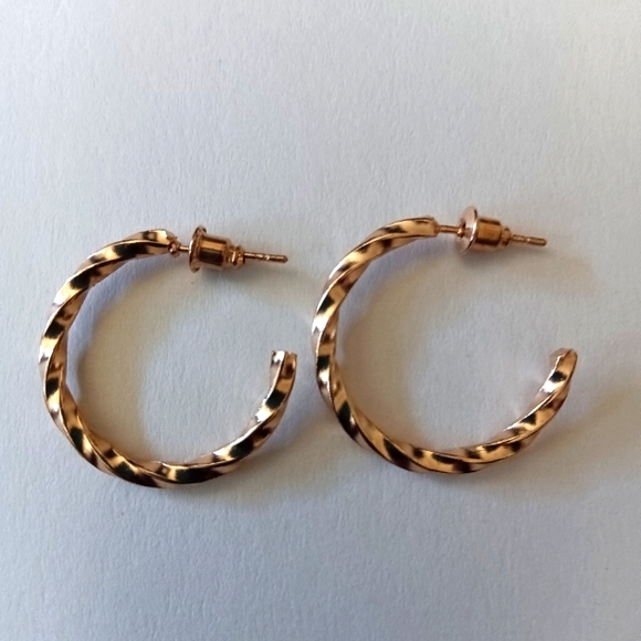 Jewelry | 41 Medium Faux Gold Hoops | Poshmark